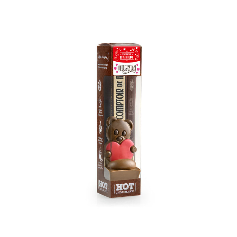 Melk Teddybeer Hart Valentijn - Hot Chocolate®